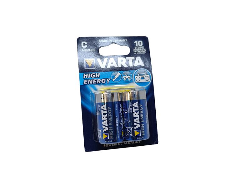 Varta High Energy batteri LR14 2stk.SB | Anker Bjerre A/S
